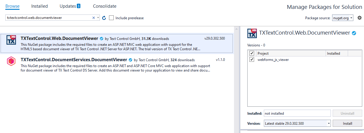 Using The Mvc Documentviewer In Aspnet Web Forms