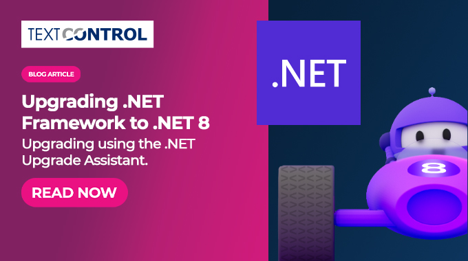 Upgrading A Net Framework Windows Forms App To A Net 8 Windows Forms App With Tx Text Control