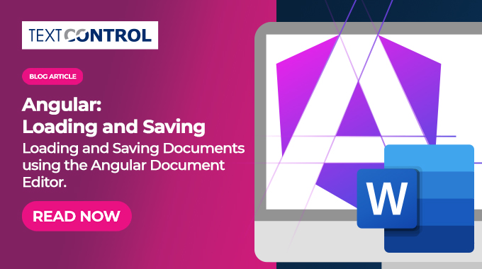 Getting Started: Loading and Saving Documents using Angular Getting Started: Loading and Saving Documents using Angular