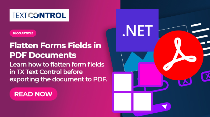 Extension Method Flatten Forms Fields In Pdf Documents Using C